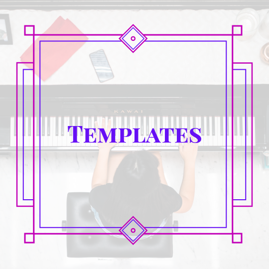 Templates – Music Teacher Resources