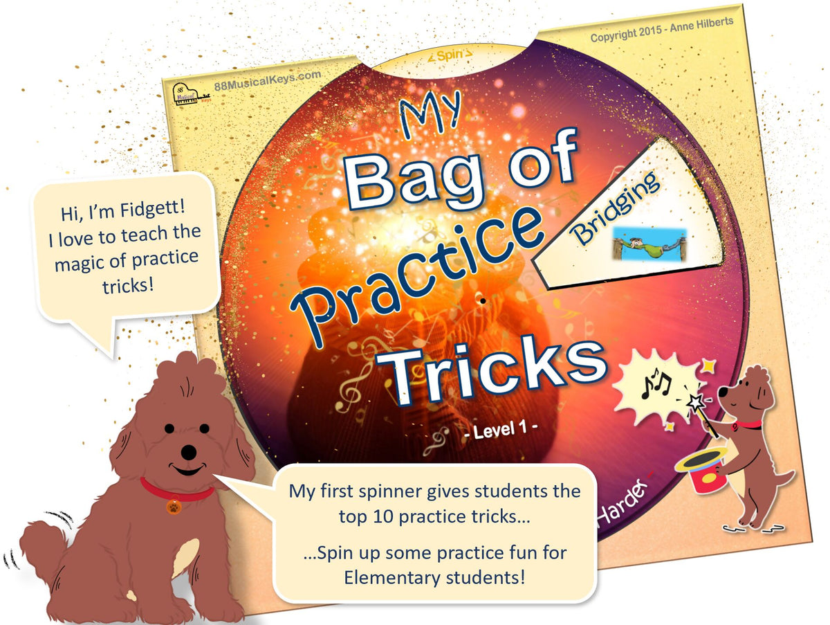Music Practice ‘Fidgett’s Spinner’! – Music Teacher Resources