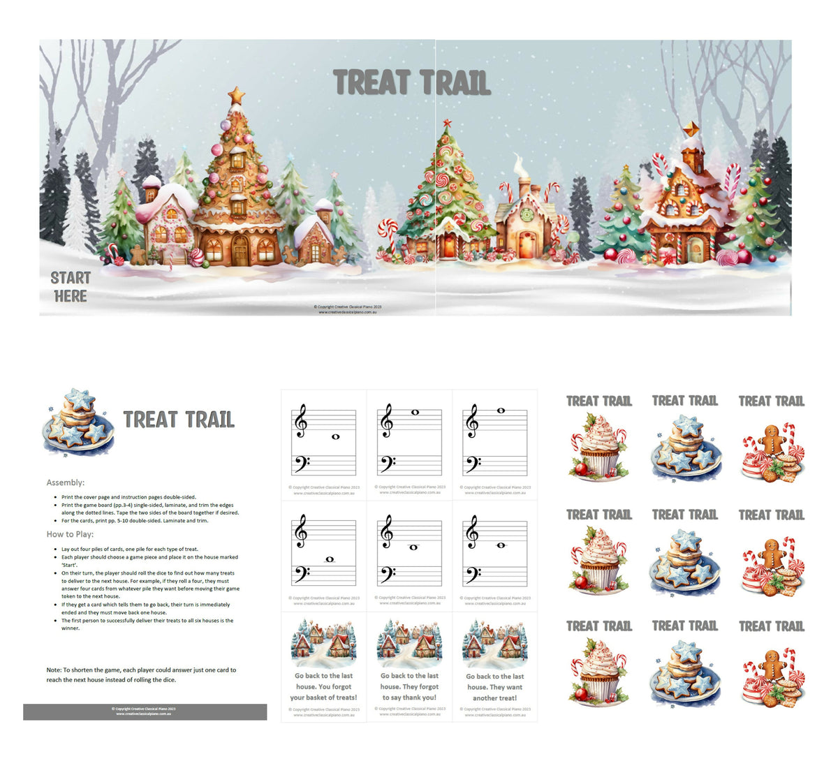 Christmas Note-Reading Game – Music Teacher Resources