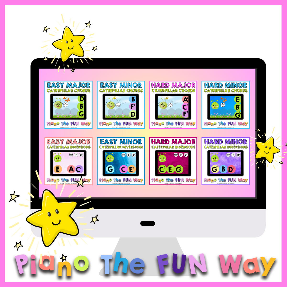 Bundle: Caterpillar Chord Bundle (Root Positions and Inversions ...