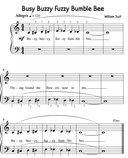 Busy Buzzy Fuzzy Bumble Bee – Music Teacher Resources