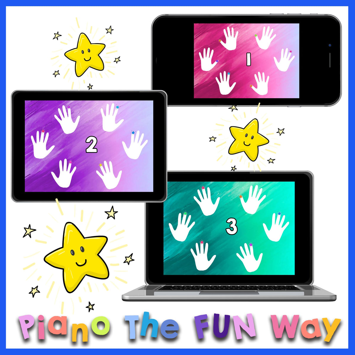 Boom Cards: Identifying Finger Numbers (Right and Left Hand) – Music ...