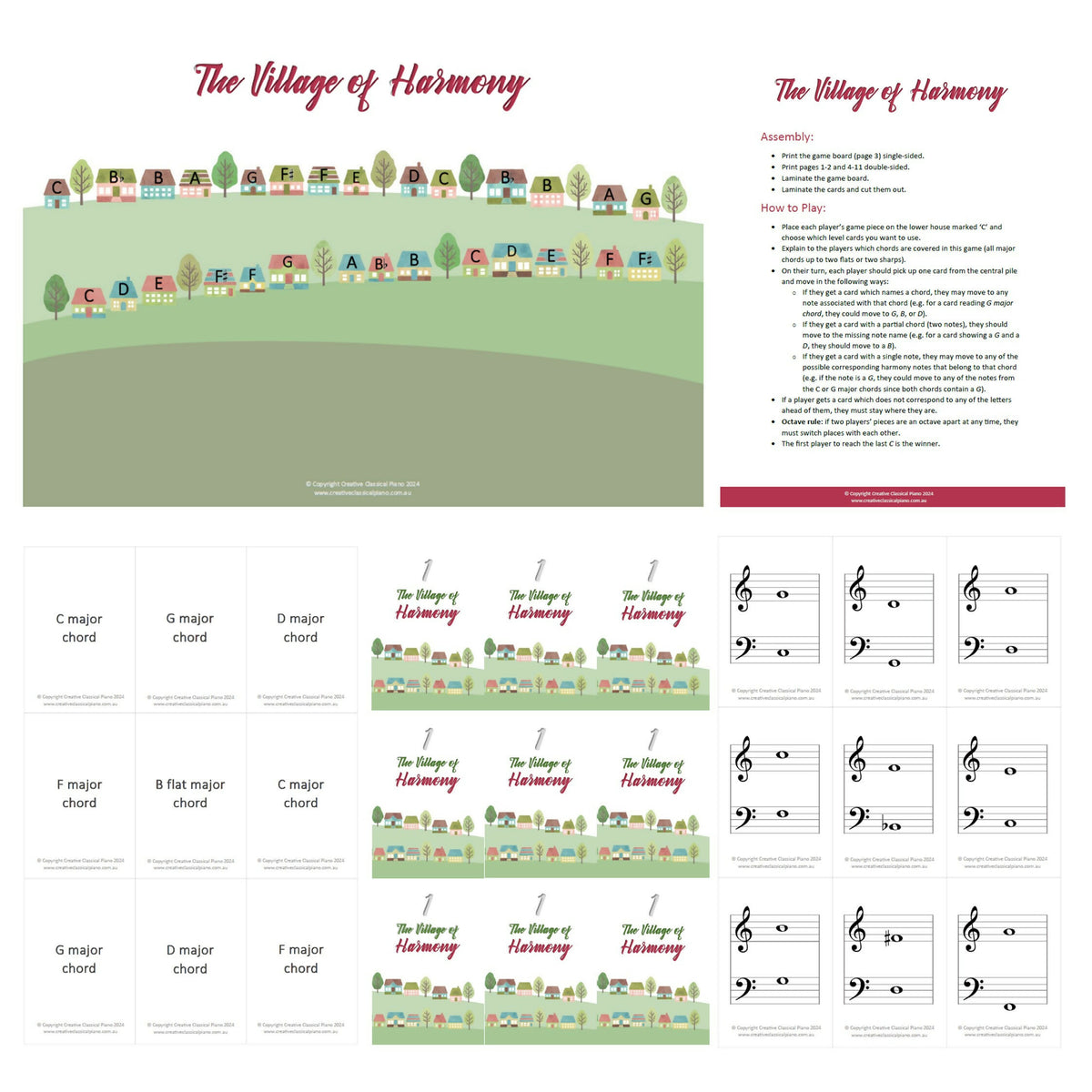 Music Theory Game for Early Intermediates – Music Teacher Resources