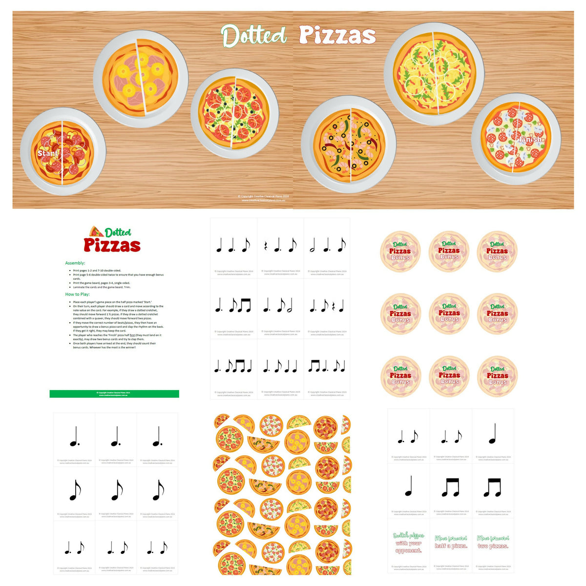 Dotted Rhythm Game for Late Beginners – Music Teacher Resources
