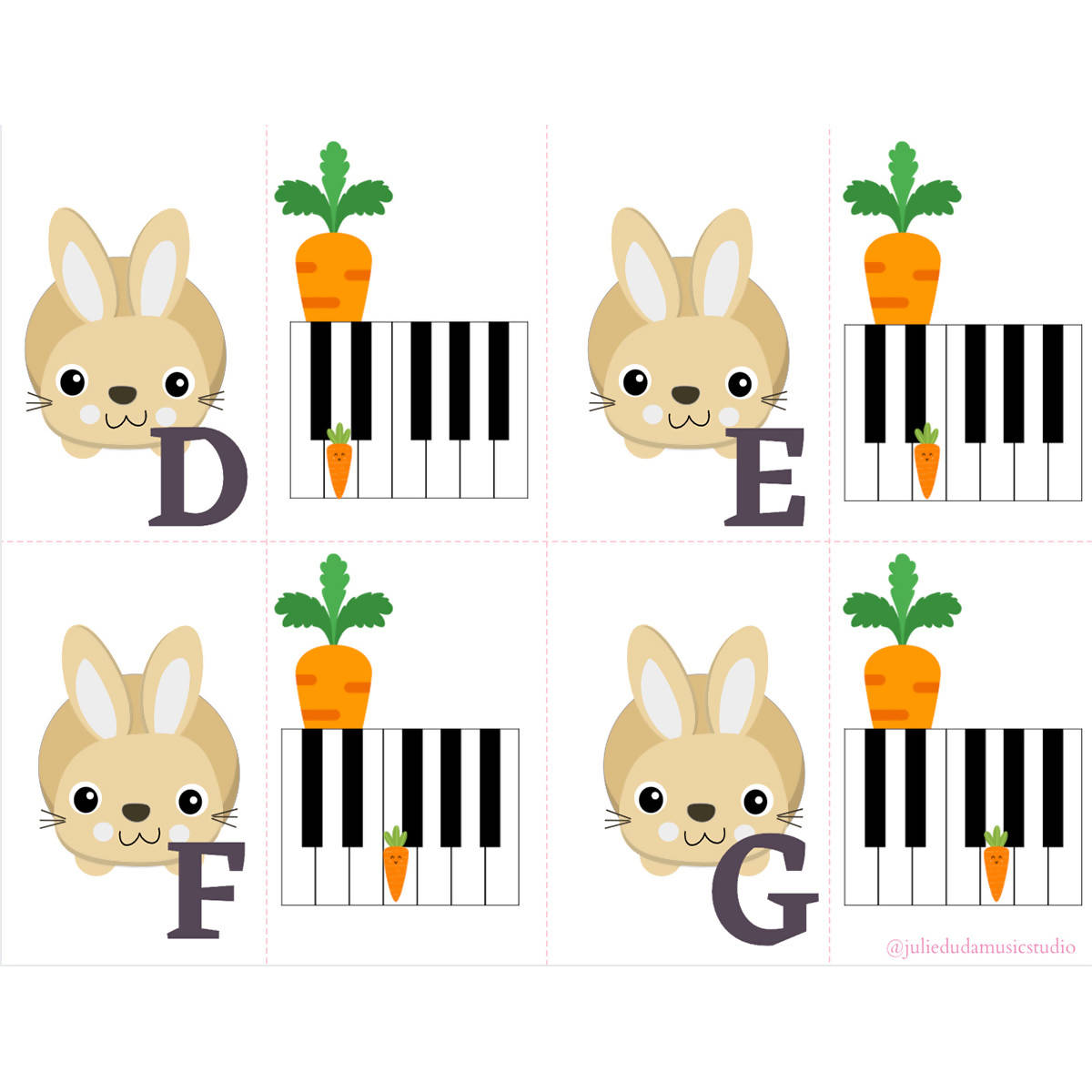 Easter Bunny Musical Carrot Hunt – Music Teacher Resources