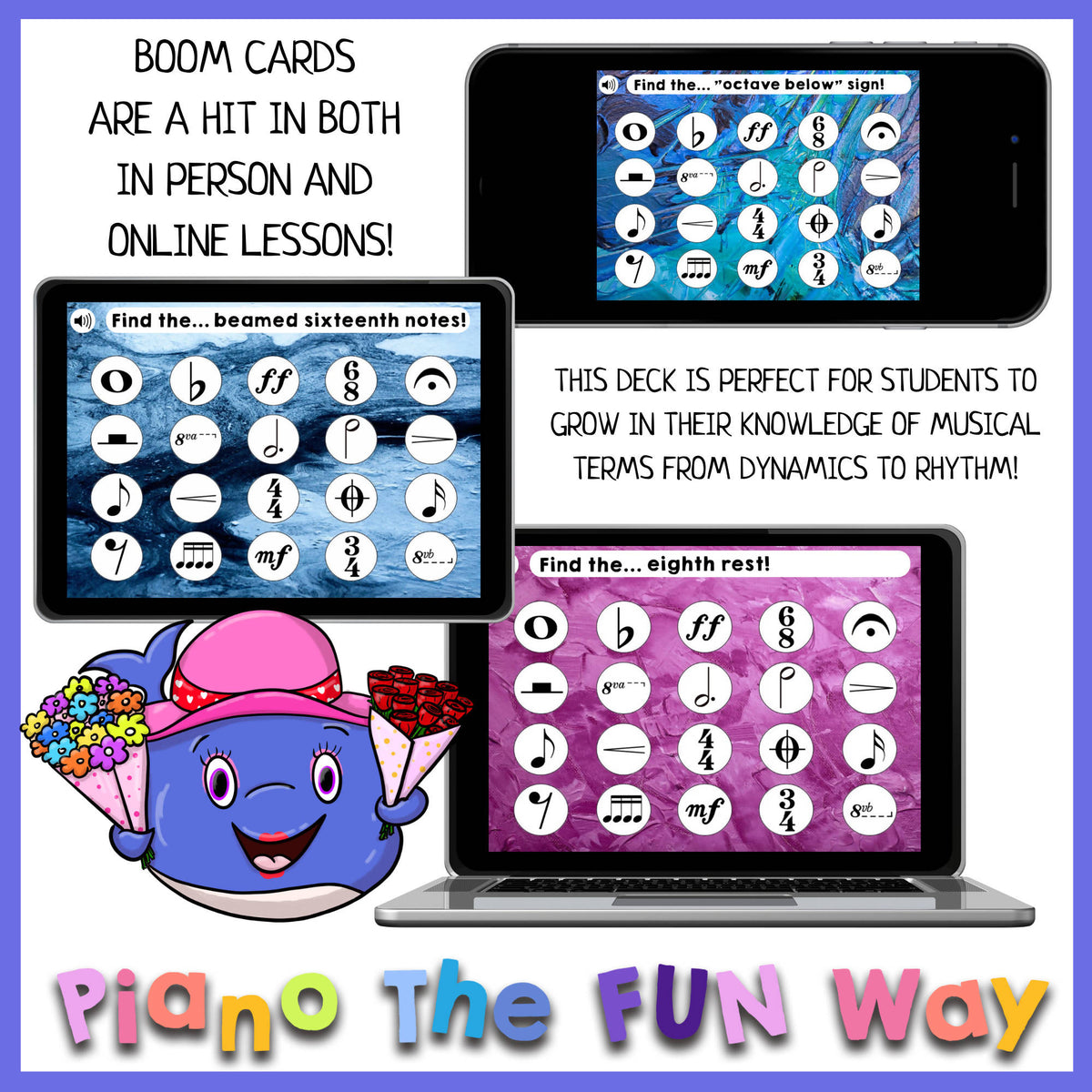 Boom Cards: Musical Terms – Music Teacher Resources