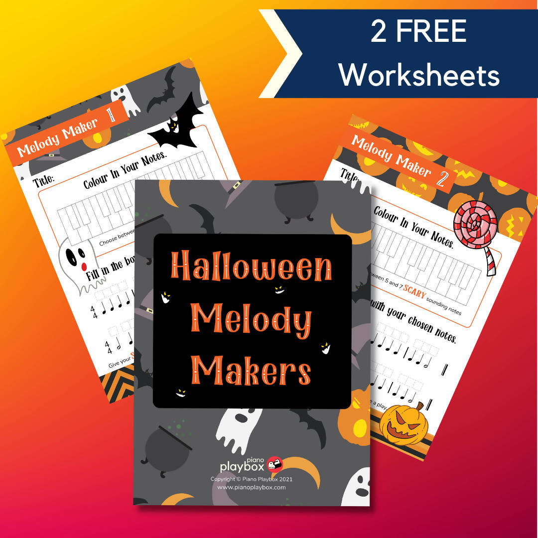 halloween composition worksheet – Music Teacher Resources