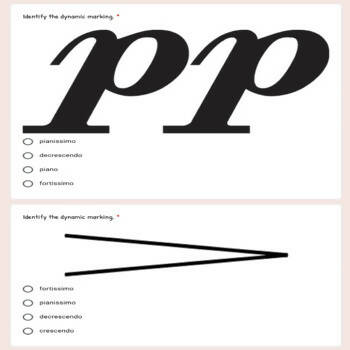 Google Classroom DIGITAL Music Theory Lesson 46 TEST UNIT 11 - Self-Gr ...