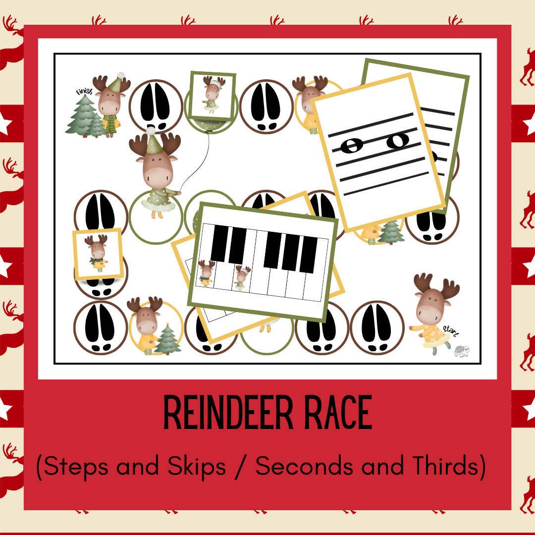 Musical Reindeers | Bundle of 3 Reindeer-Themed Music Christmas Games ...