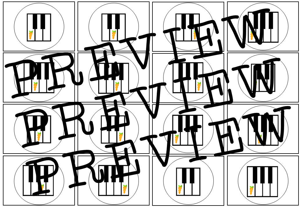 Carrot Drive | Piano Note Easter Game – Music Teacher Resources
