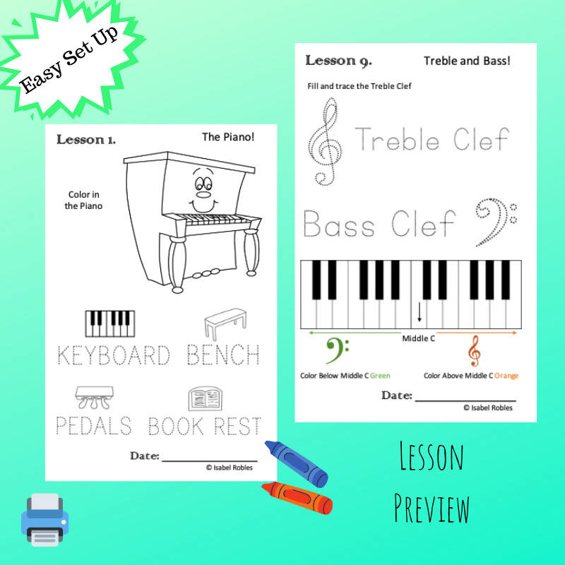 My First Piano Workbook – Music Teacher Resources