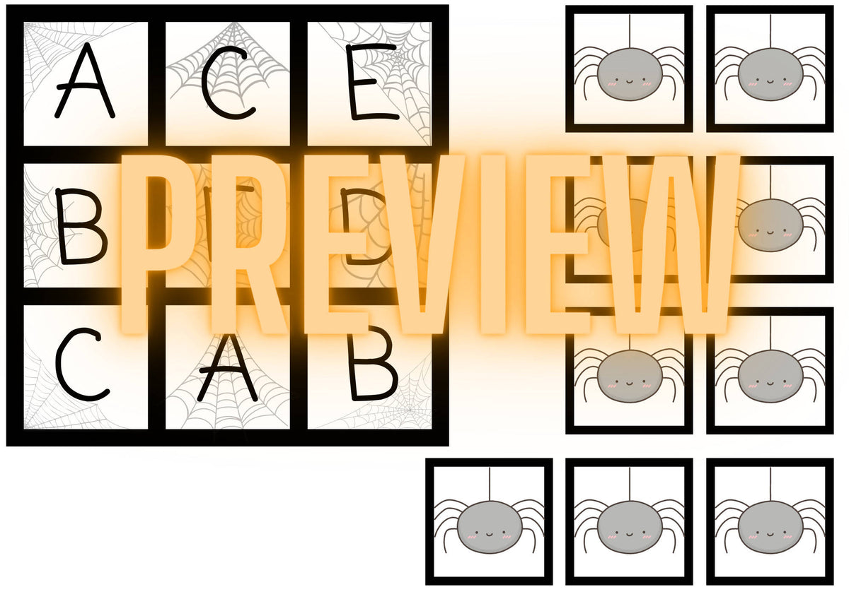 Spiders & Cobwebs | Halloween Note Reading Game – Music Teacher Resources