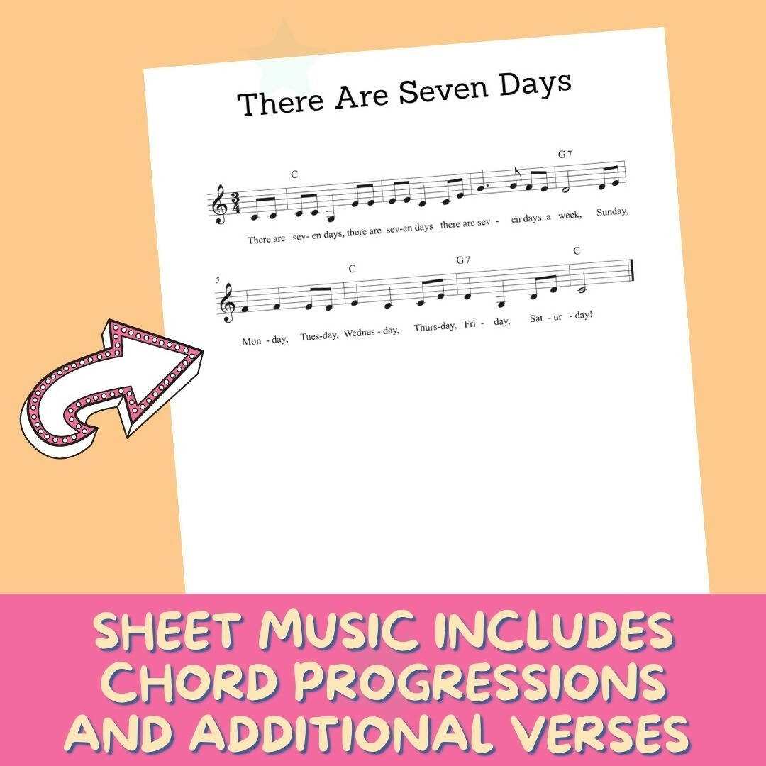 Time (Days, Months, Seasons, Clocks, Etc) Music Lesson Plan (PreK - 2 ...