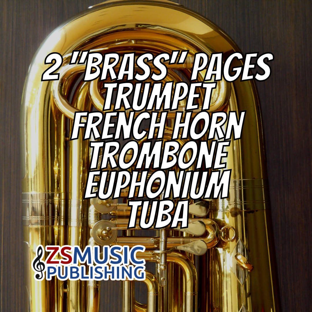 Brass Family Word Search Packet – Music Teacher Resources