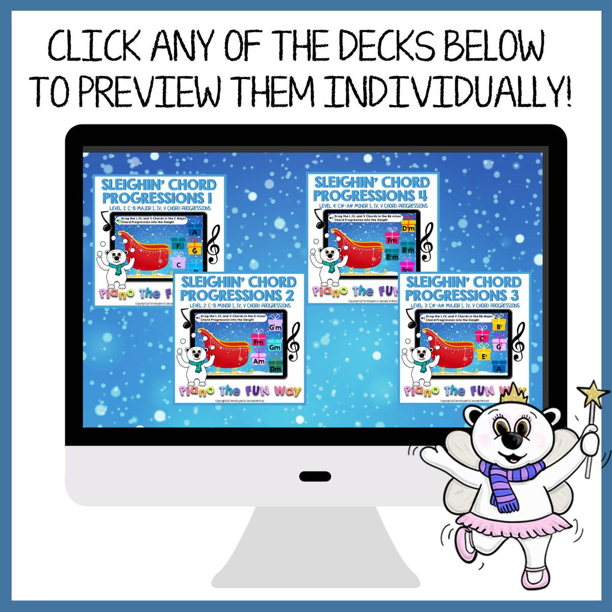 Boom Cards: Christmas Chord Progressions Bundle – Music Teacher Resources