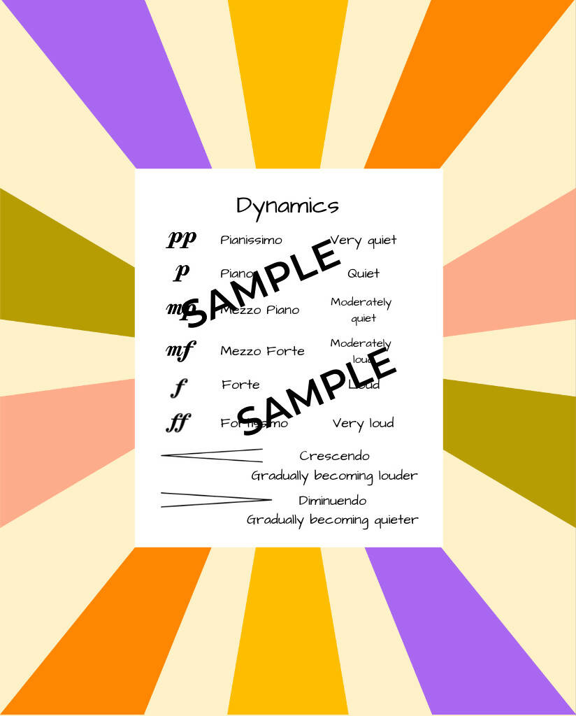 Music Elements Posters – Music Teacher Resources