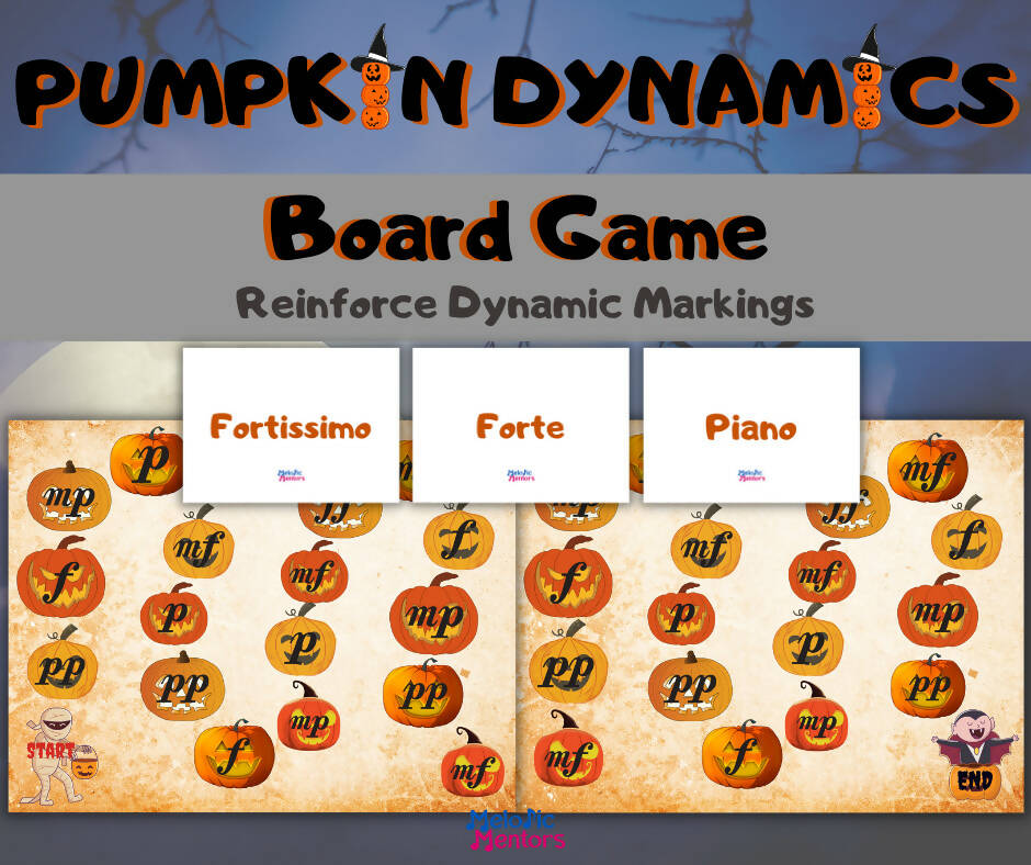 Pumpkin Dynamics Board Game – Music Teacher Resources