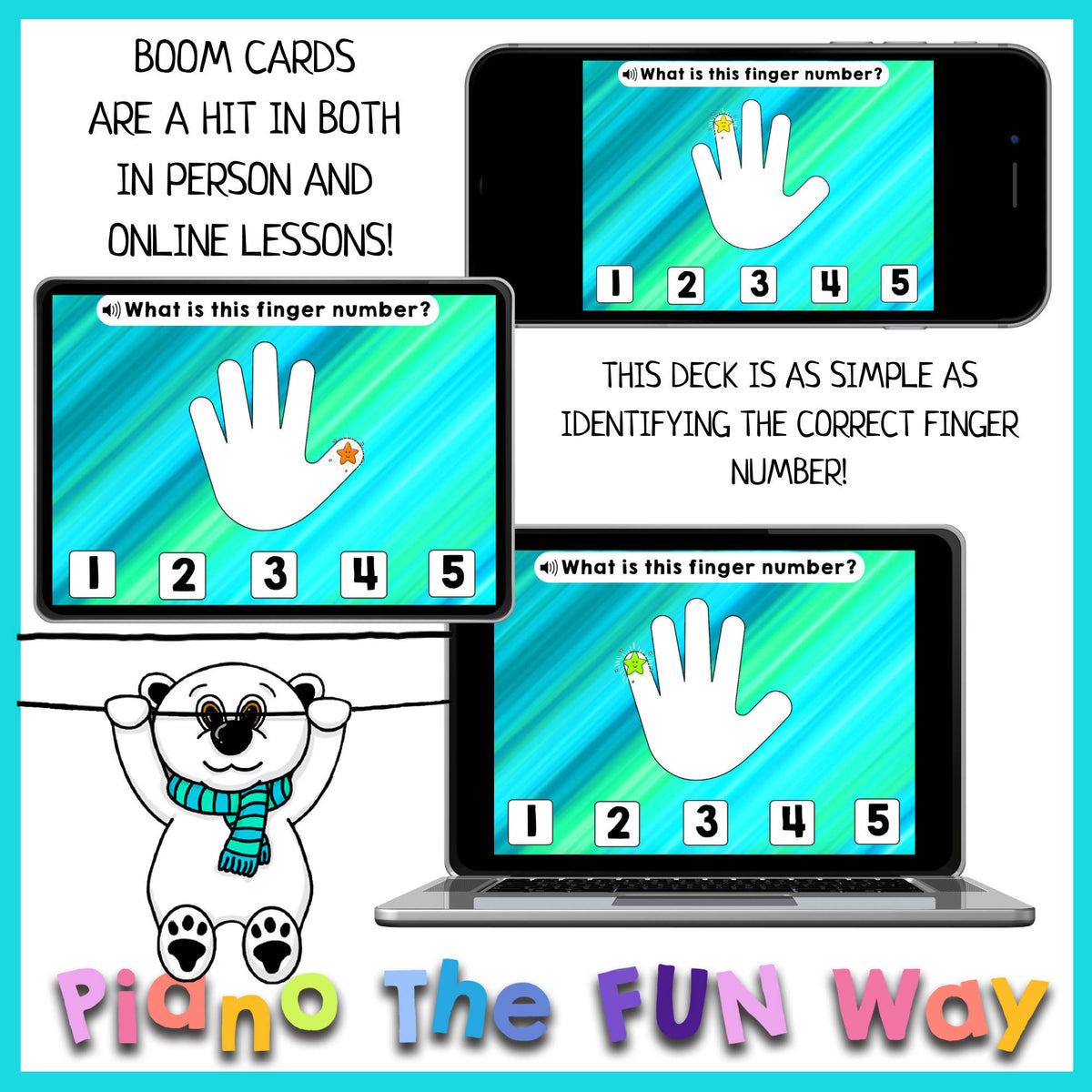 Boom Cards: Beginner Bingo – Music Teacher Resources