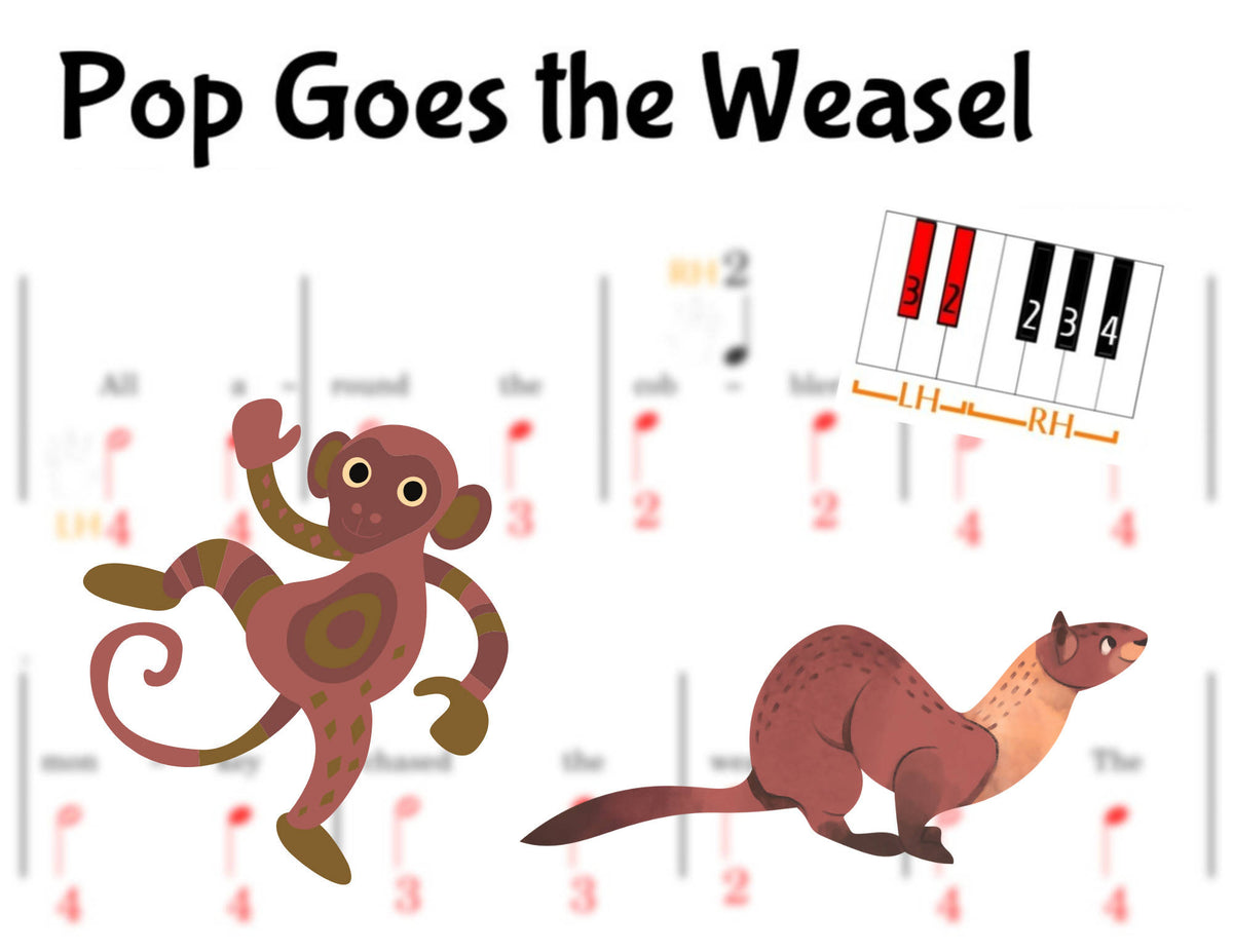 Pop Goes the Weasel - INDIVIDUAL LICENSE – Music Teacher Resources