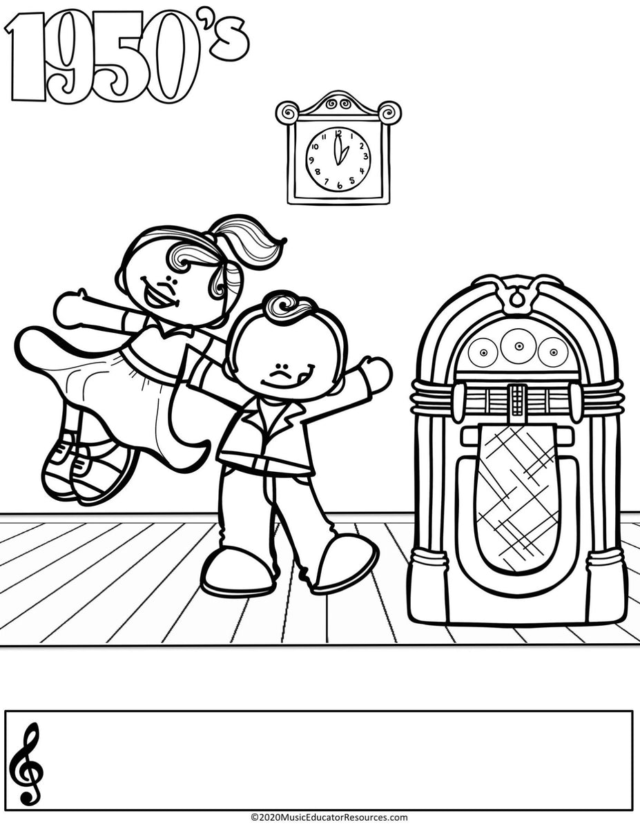 Creative Story Compositions | Musical Decades | Reproducible – Music ...