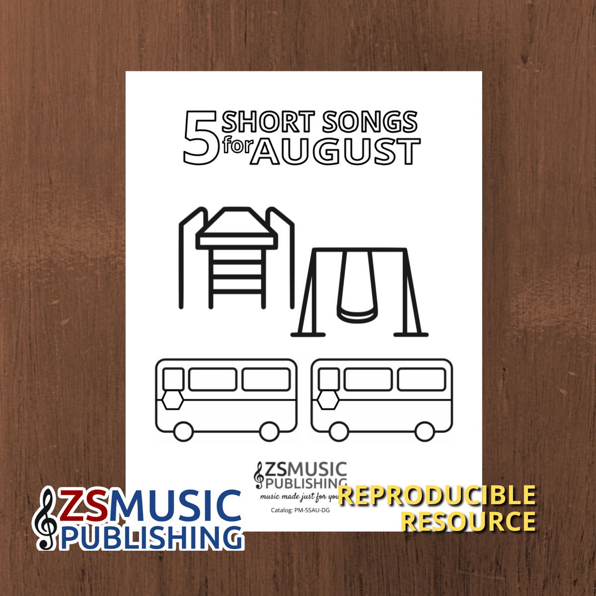 5 Short Songs for August: Back to School! – Music Teacher Resources
