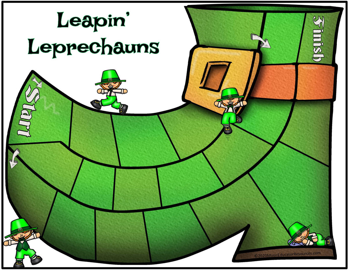 Leapin' Leprechauns |Music Interval Game | St. Patrick's Day – Music ...