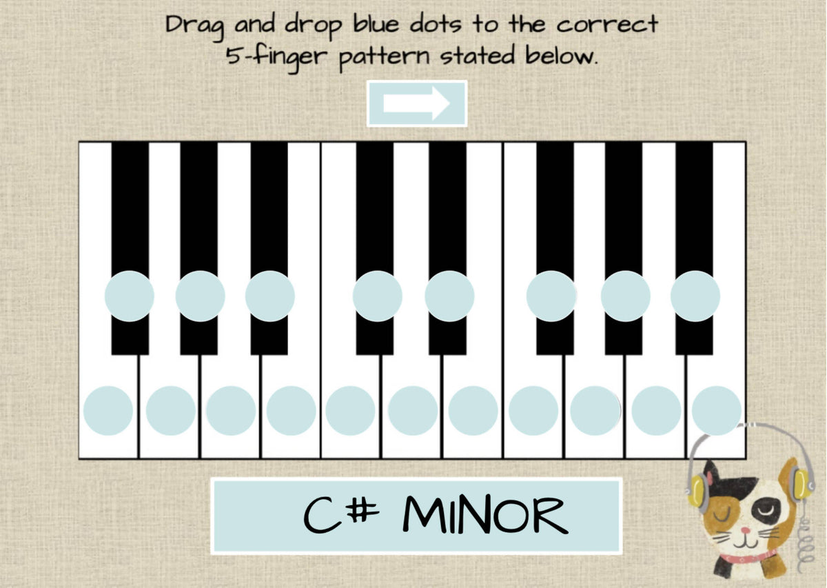 5-FINGER PATTERNS (PENTASCALES) BOOM CARDS – Music Teacher Resources