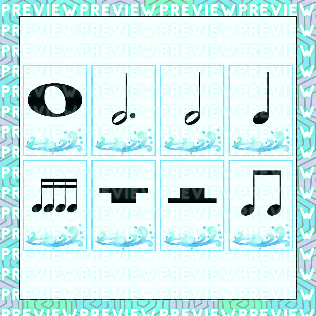 Pool Party | Note Reading & Rhythms Game – Music Teacher Resources