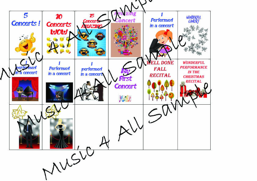 Brag Tags Concert Recital – Music Teacher Resources