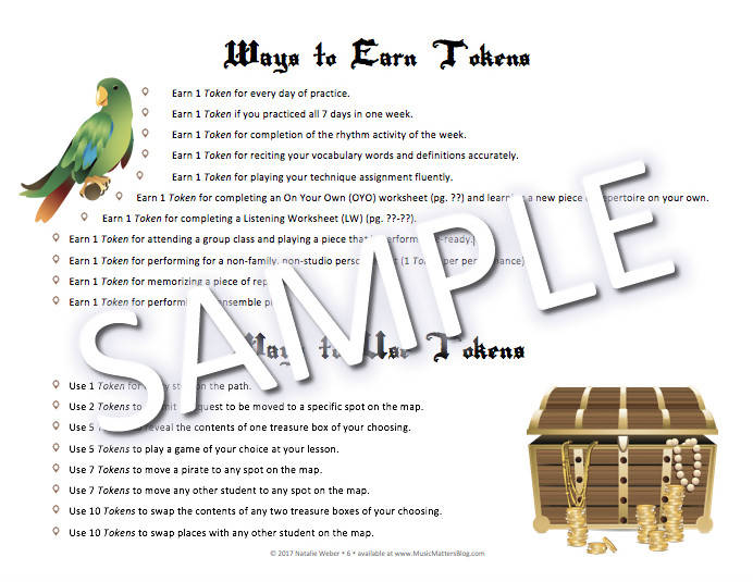 Beat the Pirates Practice Incentive Theme – Music Teacher Resources