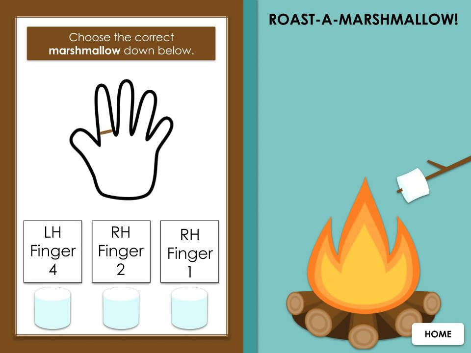 Roasting Marshmallows | Hands and Finger Numbers | Interactive Digital ...