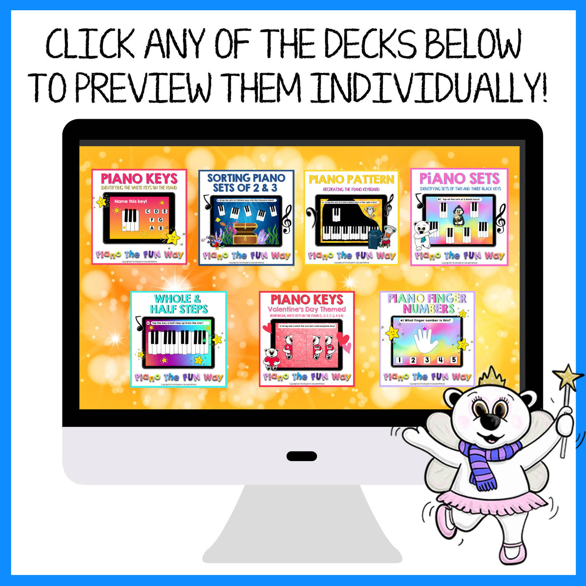 Boom Cards: Beginner Piano Bundle – Music Teacher Resources