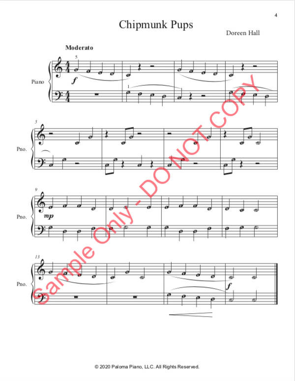 Chipmunk Pups – Music Teacher Resources