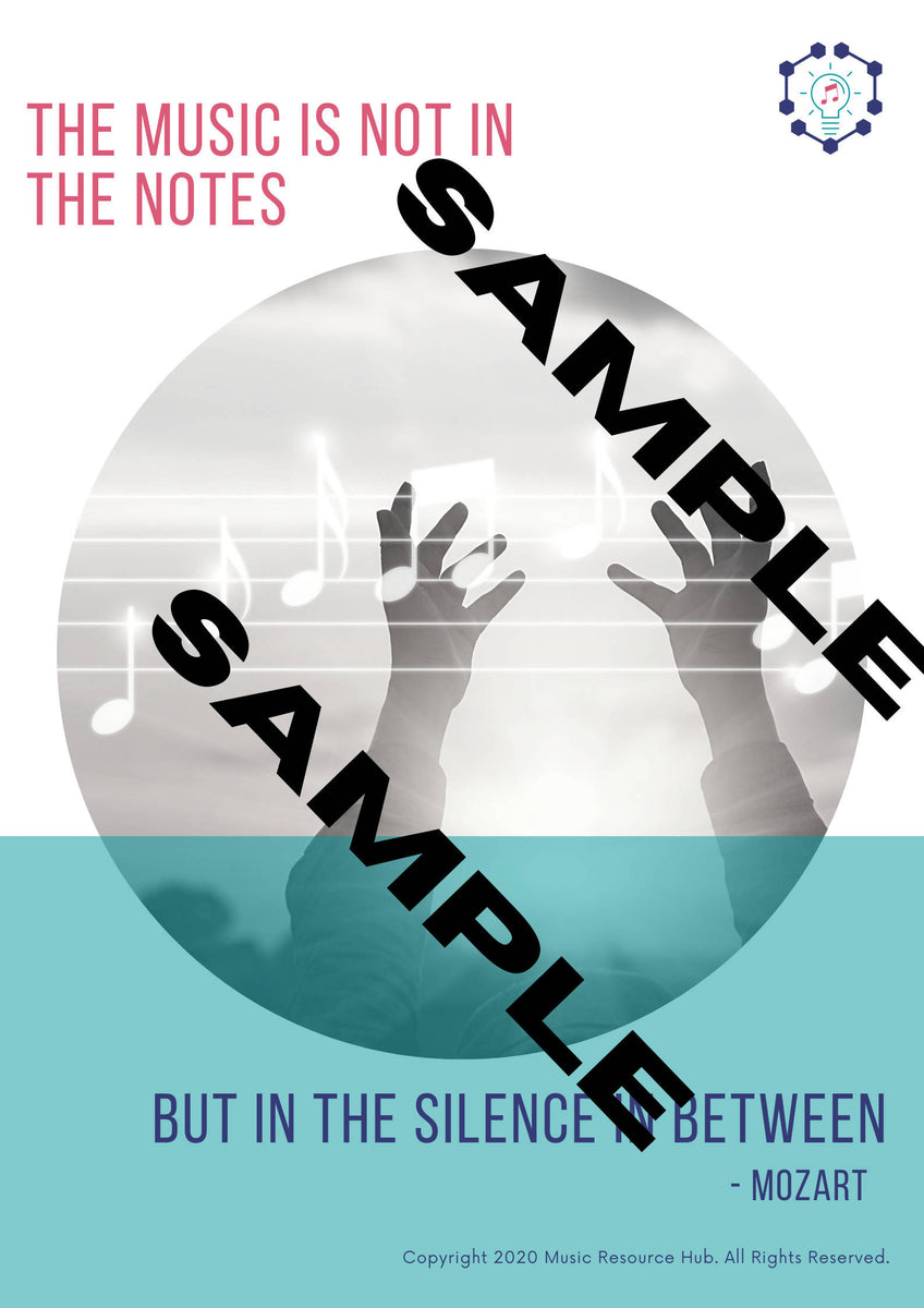 Inspirational & Motivational Posters – Music Teacher Resources