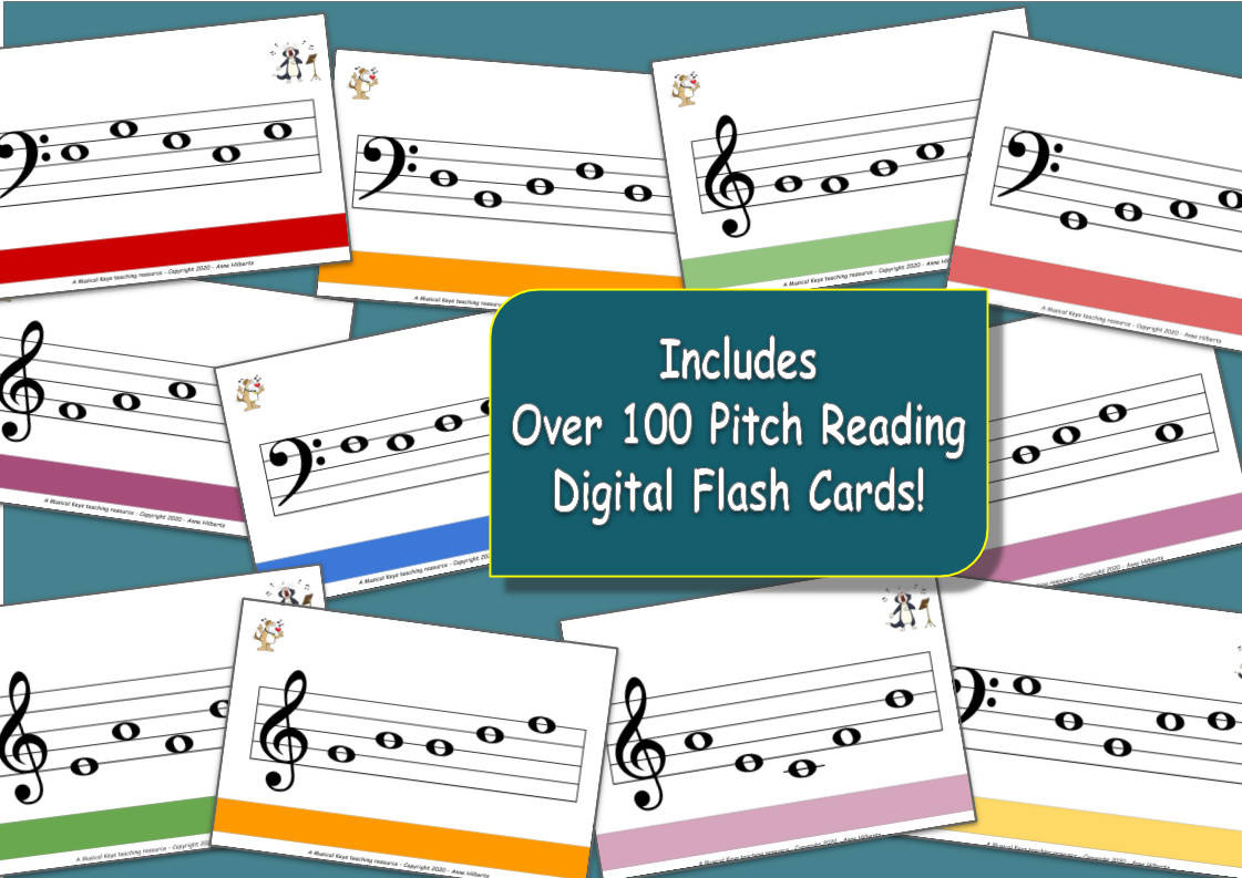 Flash Cards – Sight Reading Rhythm & Pitch: BIG Value Bundle: Studio L ...