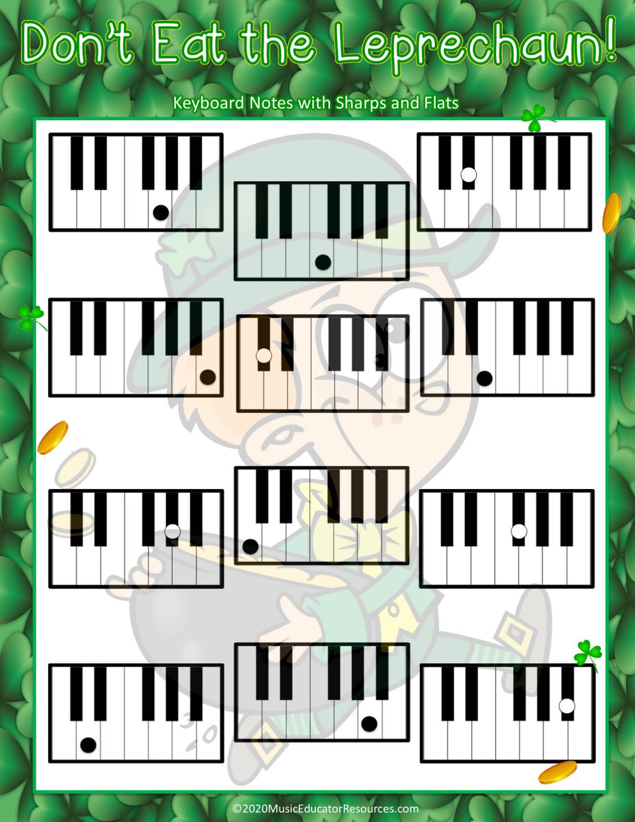 Don't Eat the Leprechaun | Music Note Review Game | St. Patrick's Day ...