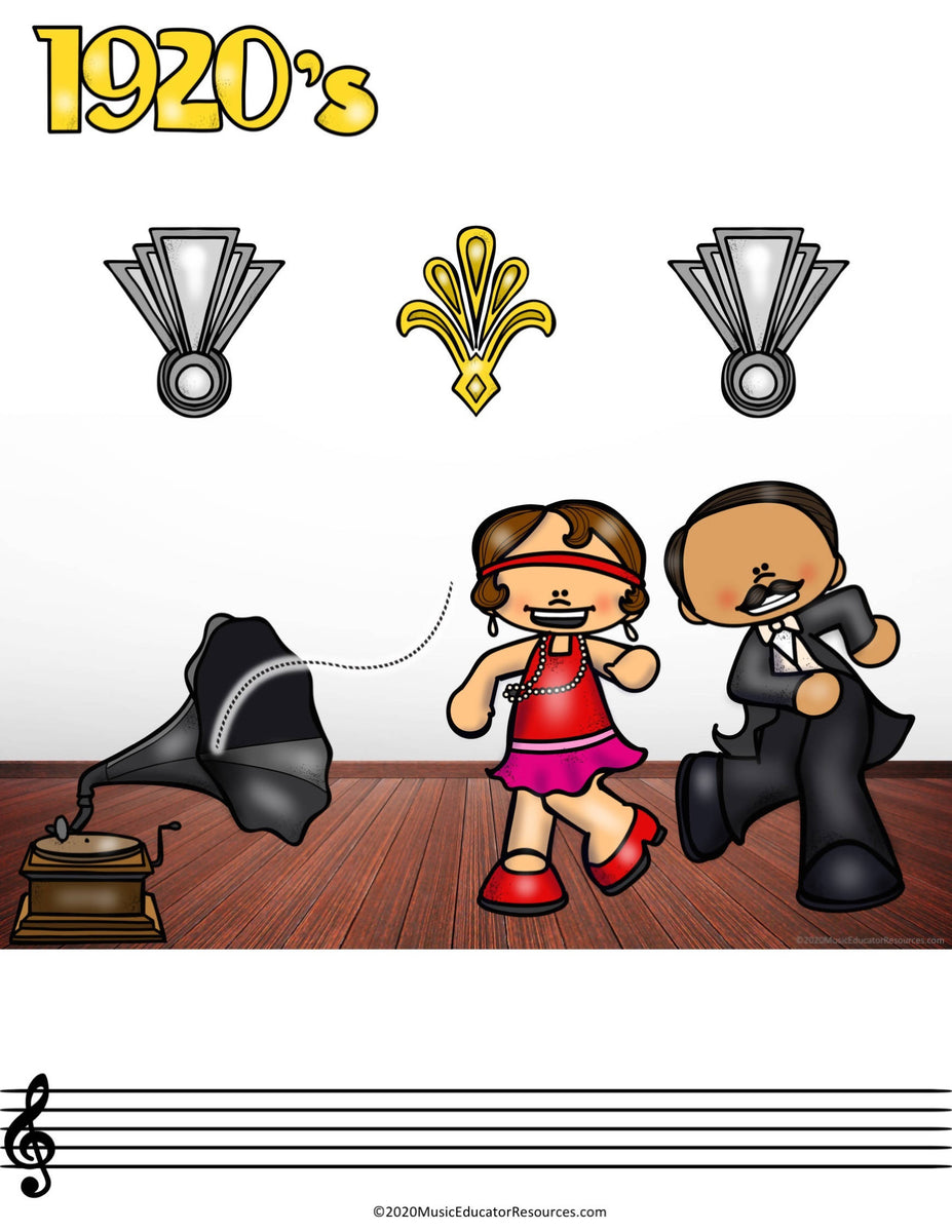 Creative Story Compositions | Musical Decades | Reproducible – Music ...