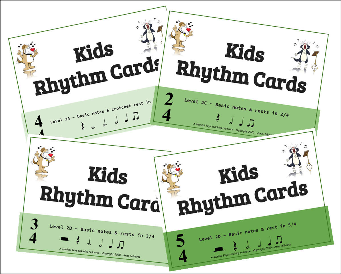Music Rhythm Cards