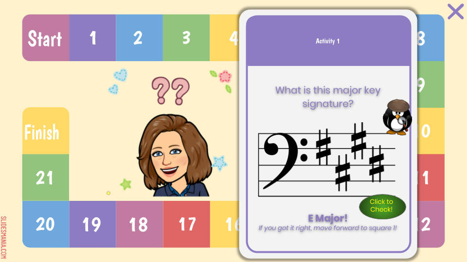 15 Key Signatures - Interactive Digital Board Game! – Music Teacher ...