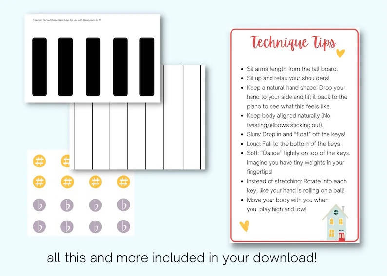Beginner Piano Kit – Music Teacher Resources