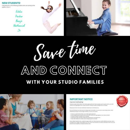 Music Studio Newsletter Template – Music Teacher Resources