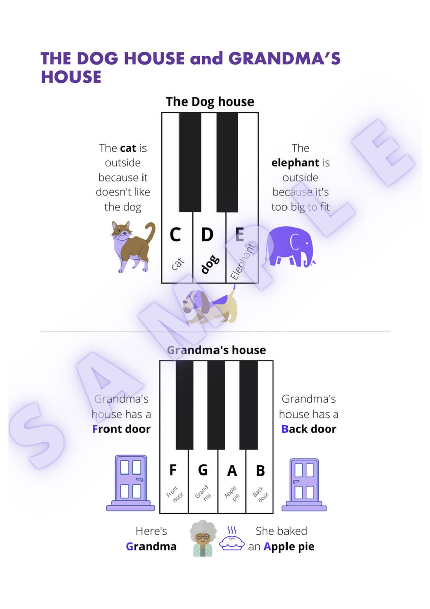 Intro to Piano Level 1 - Teacher licence. A4 paper size Digital Downlo ...