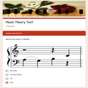 Google Classroom DIGITAL Music Theory Lesson 20 TEST UNIT 5 - Self-Gra ...
