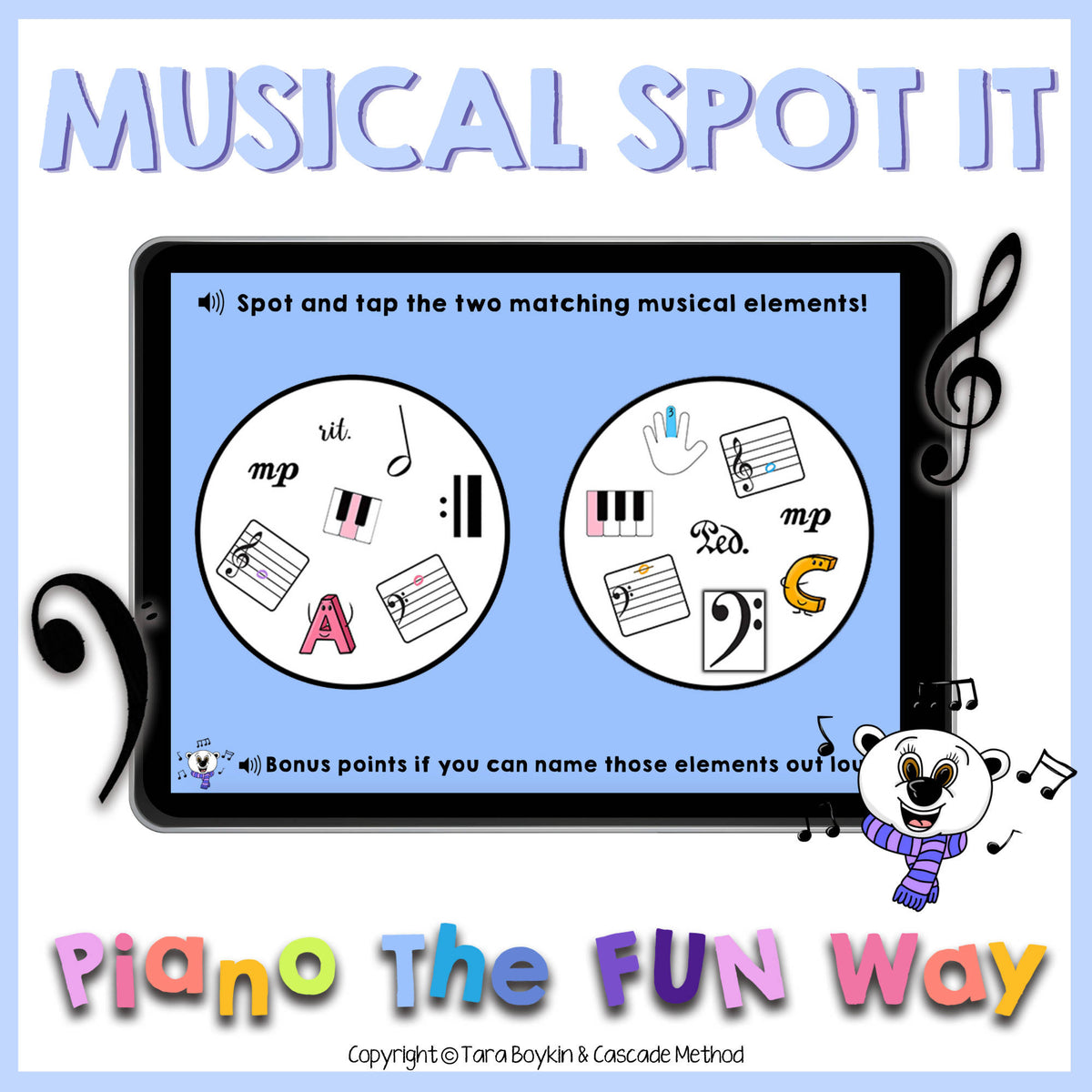 Boom Cards: Musical Spot It – Music Teacher Resources