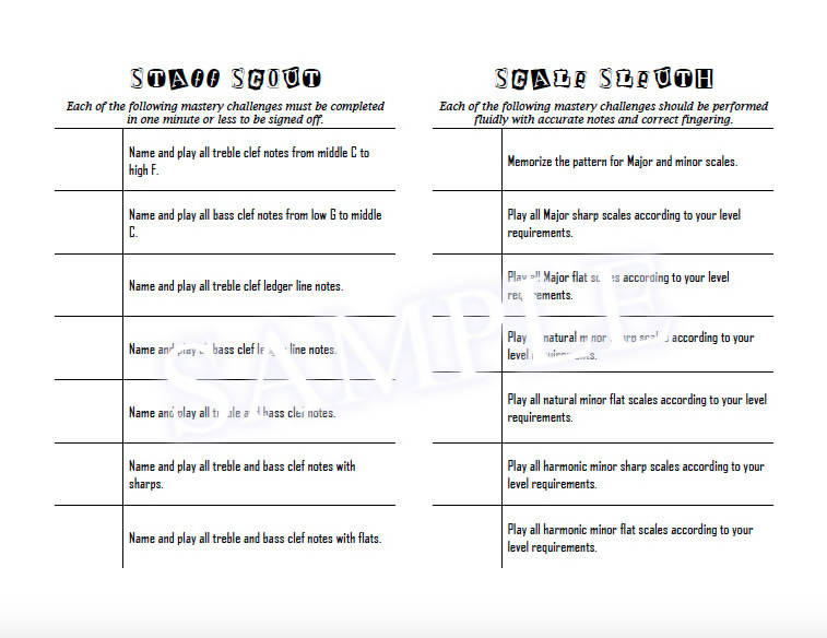 Mastering the Mystery of Music Practice Incentive Theme – Music Teacher ...