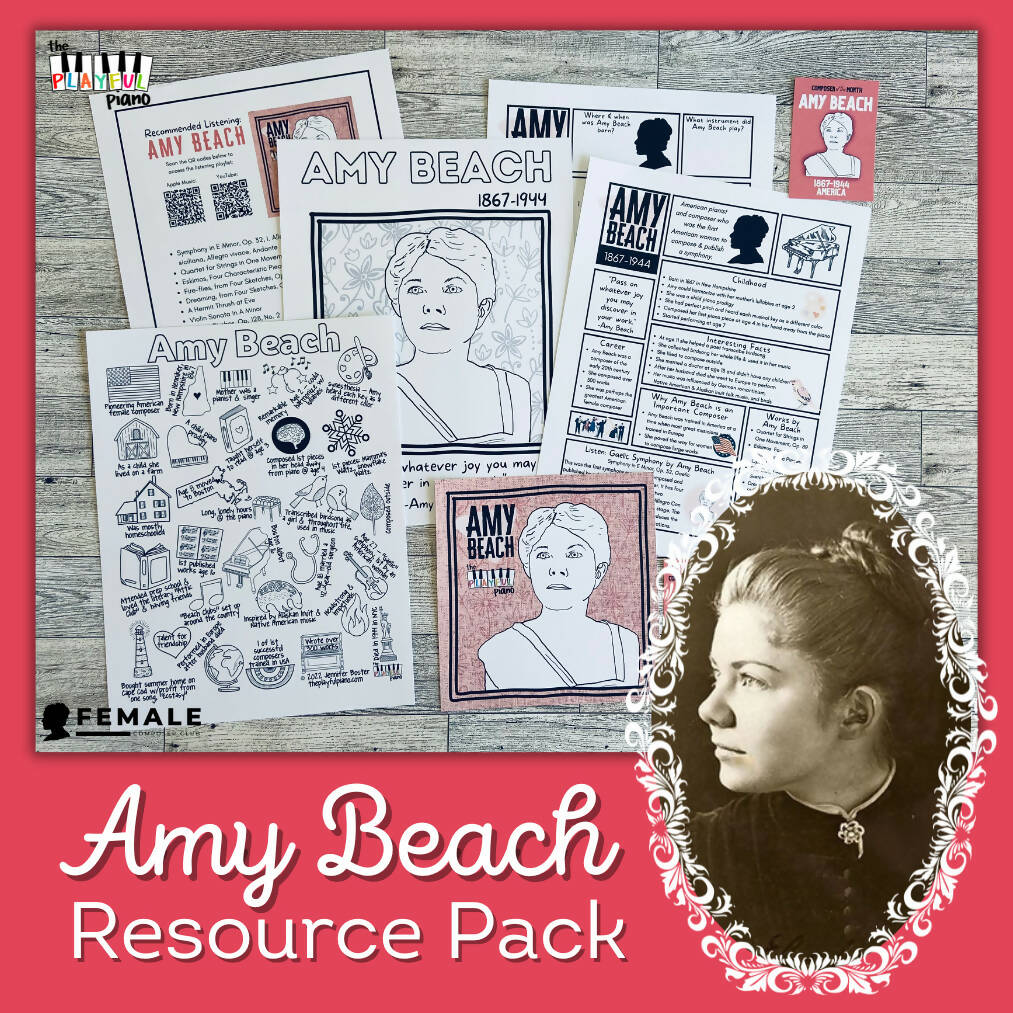 Amy Beach Composer of the Month Resource Pack – Music Teacher Resources