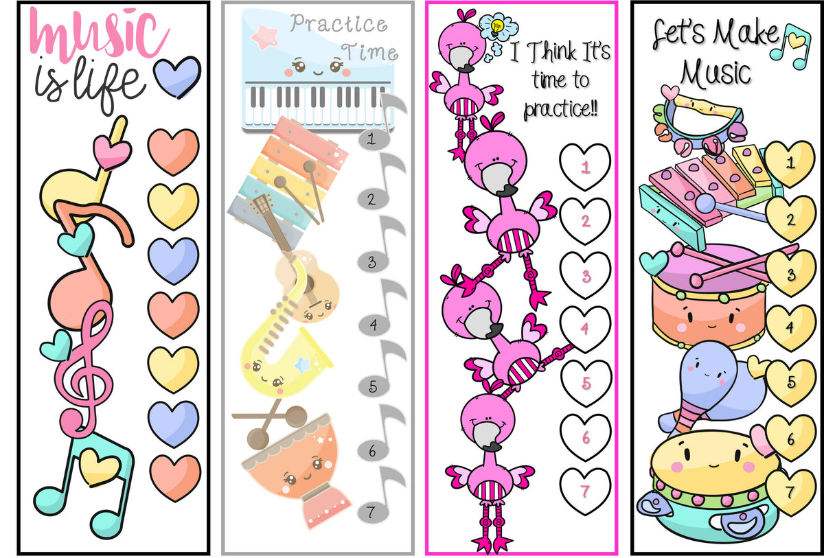Fun Practice Clip Cards – Music Teacher Resources