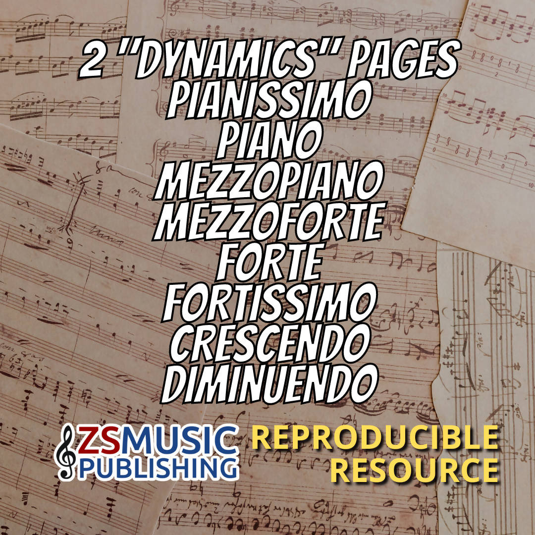 Dynamics Word Search Packet – Music Teacher Resources