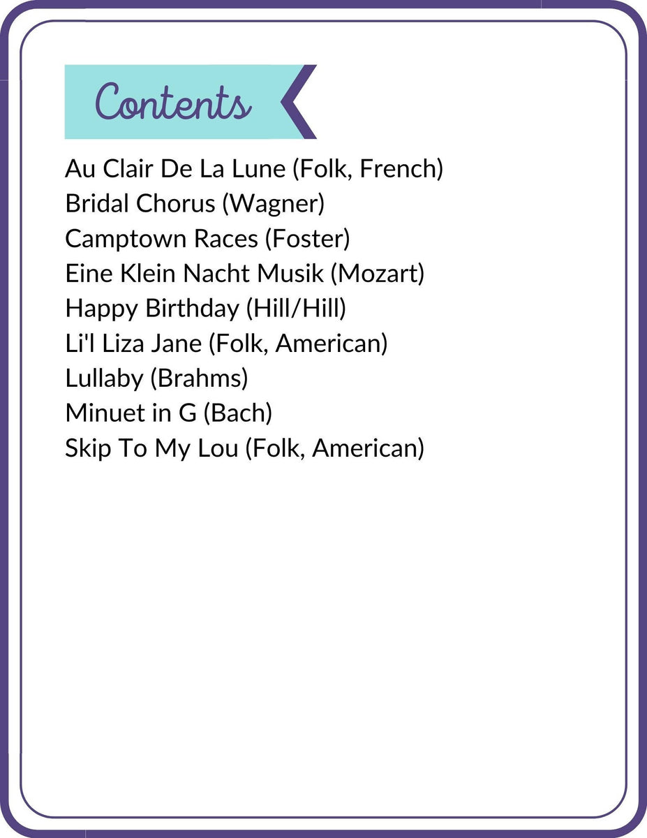 "Middle C Success for Everyone" Beginner Sheet Music (Individual Licen ...