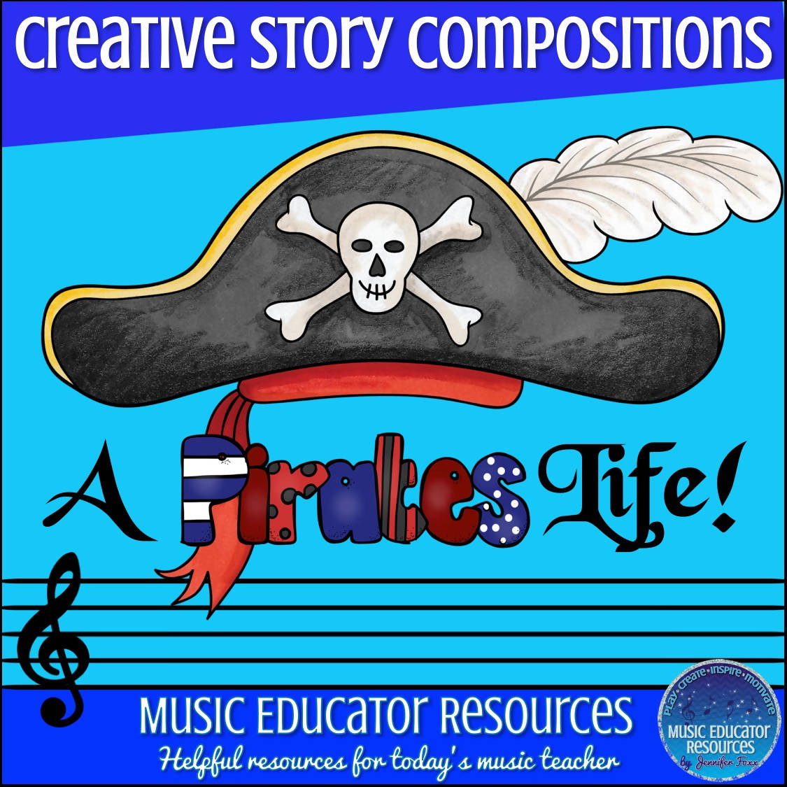 Creative Story Compositions | A Pirates Life! |Reproducible – Music ...